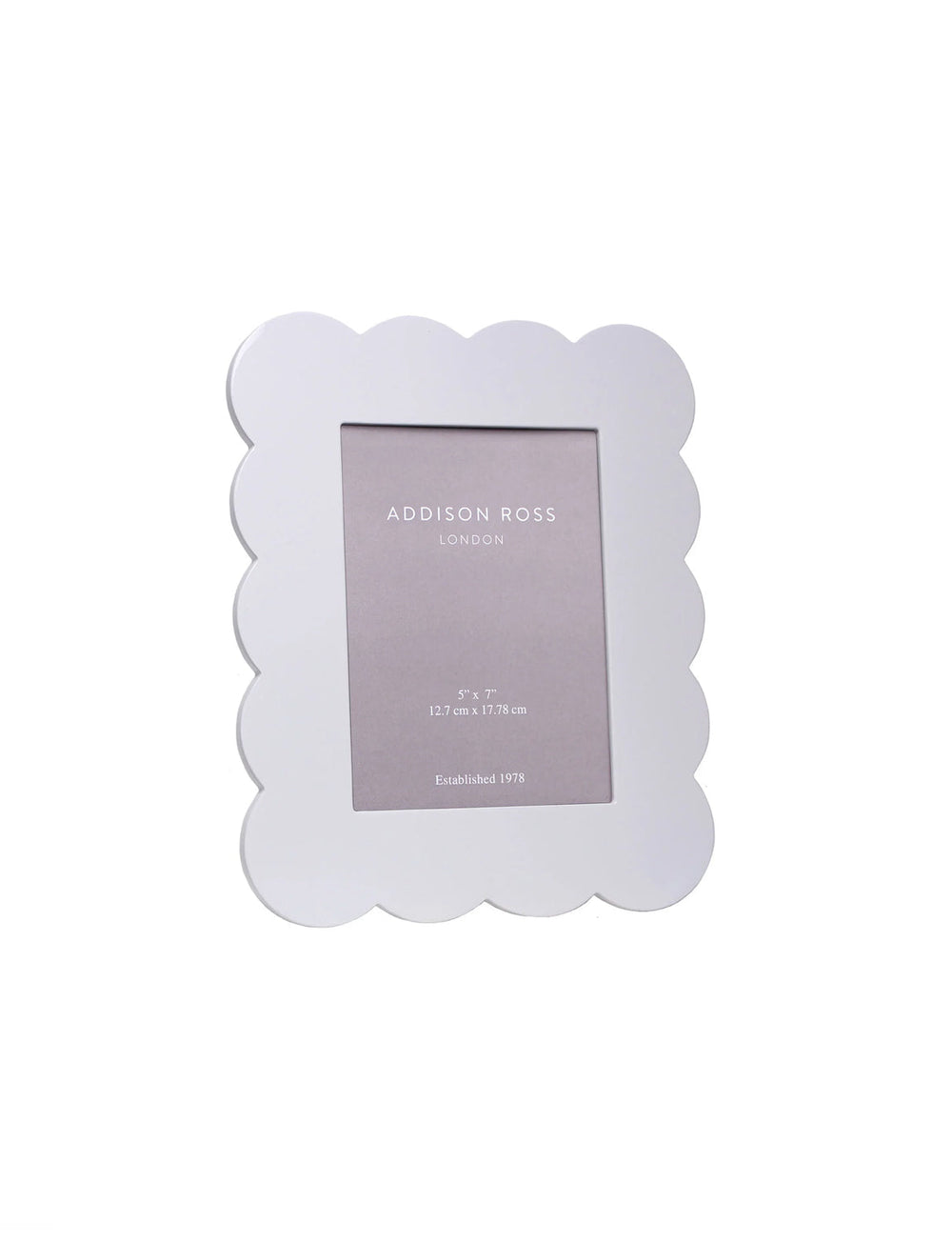 Addison Ross Scalloped Lacquer Frame 5x7"