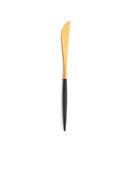 Cutipol Goa Flatware, black/gold