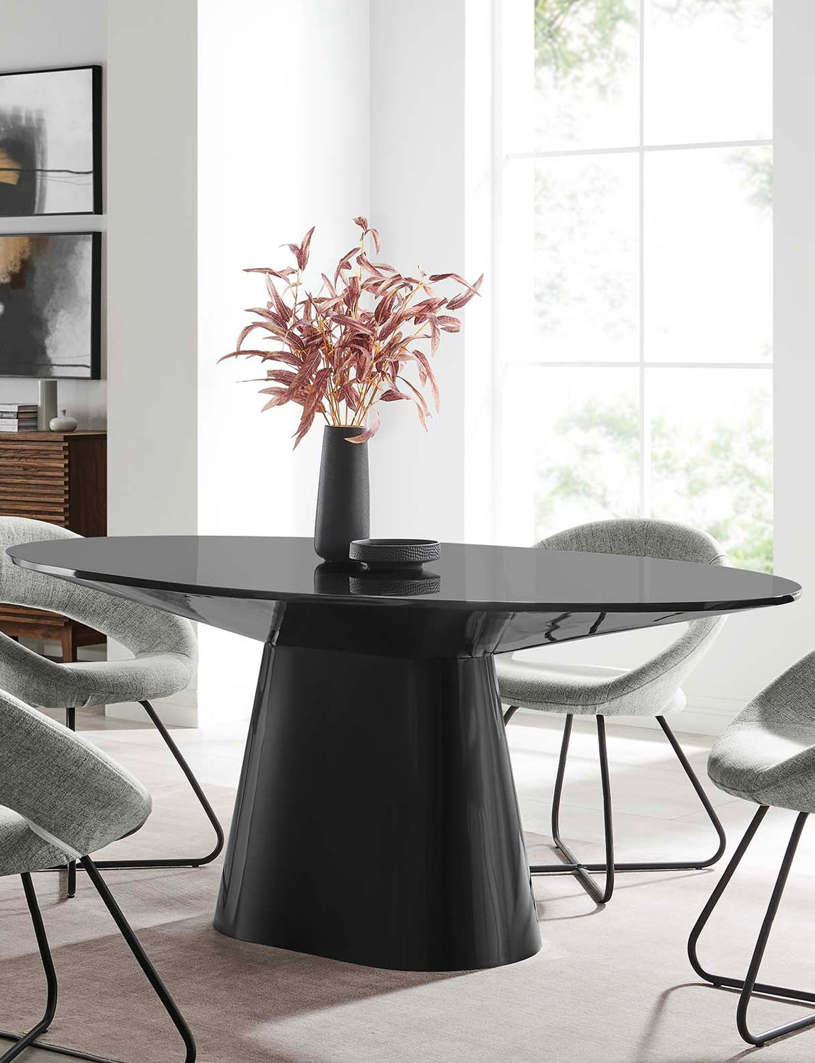 Owl Oval Dining Table